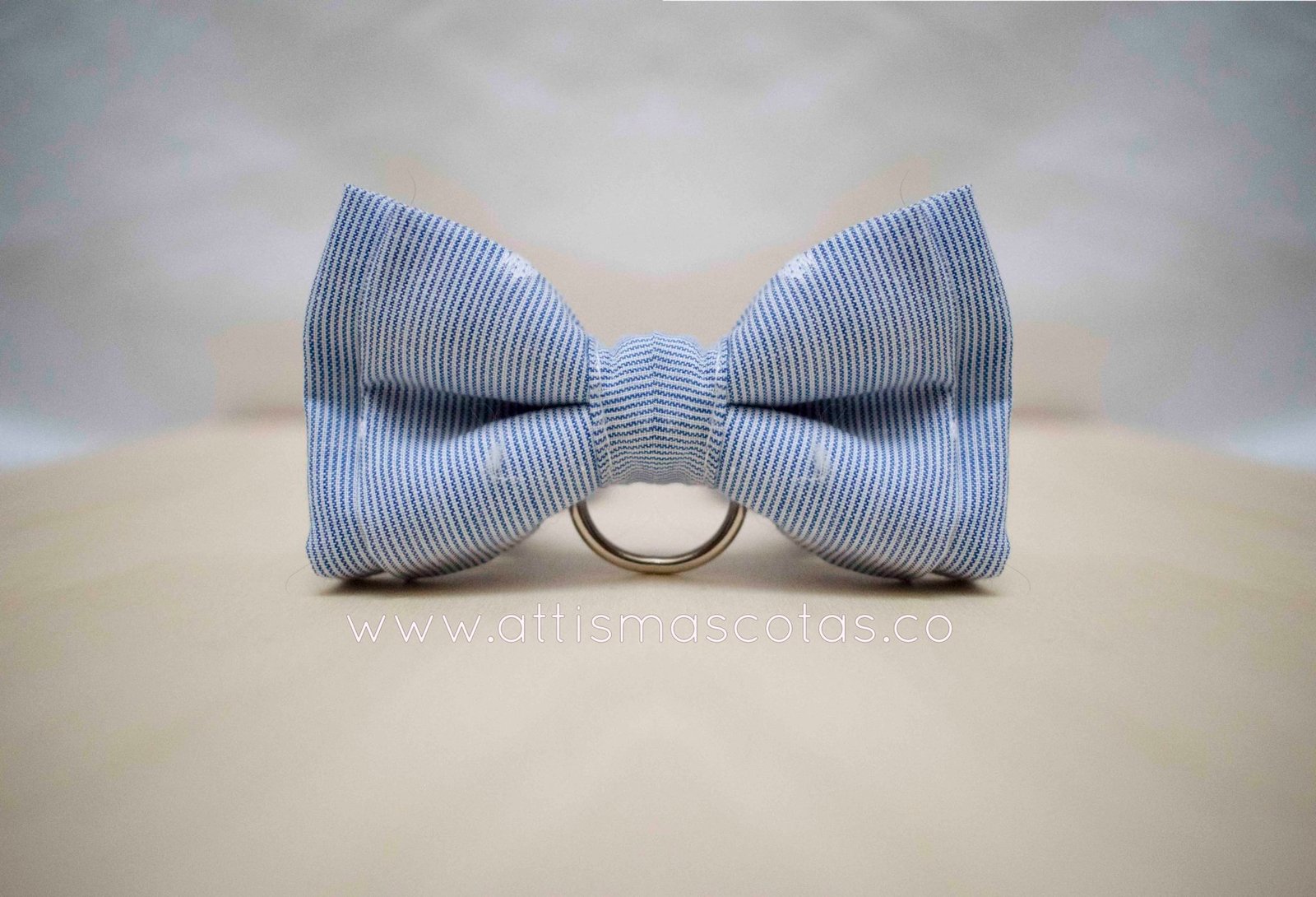 Corbatin Azul Clasico - Attis Mascotas - Accesorios Personalizados